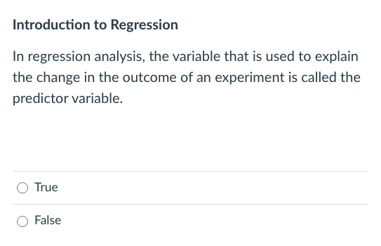 Solved Simple Linear Regression A variety of summary | Chegg.com