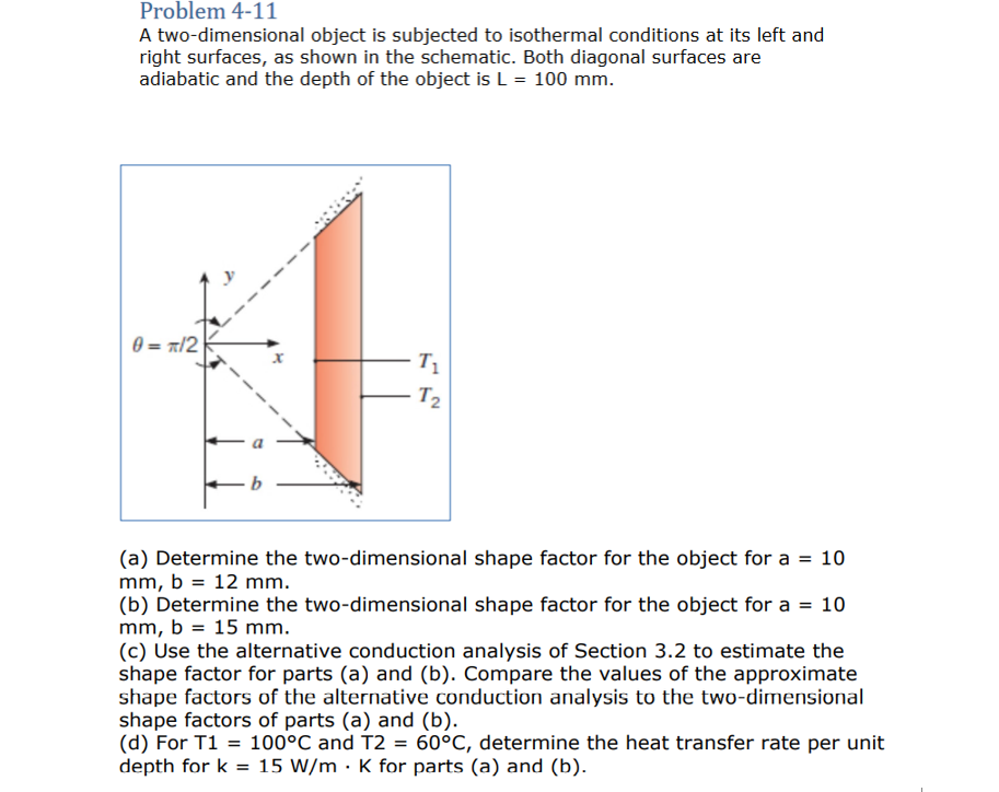 Solved Problem 4-11 A two-dimensional object is subjected to | Chegg.com