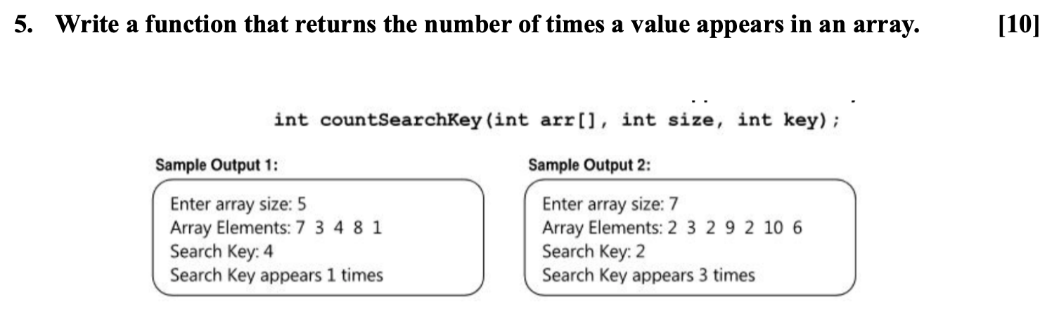 Solved Write a C program using this function | Chegg.com