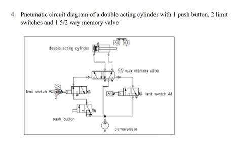 Solved Direction: Using 1 additional 5/2 way memory valve | Chegg.com