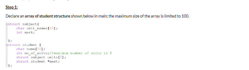 Solved The Problem description Students' grade details in a | Chegg.com