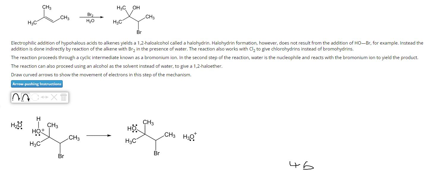 Solved addition is done indirectly by reaction of the alkene | Chegg.com
