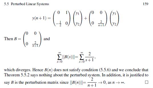 Solved This is Difference Equation (Perturbed Linear | Chegg.com
