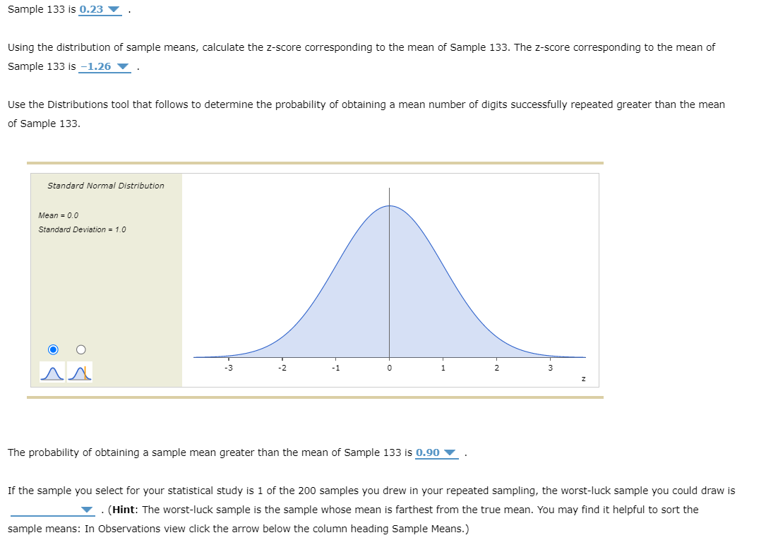 Solved On each trial of a digit span memory task, the | Chegg.com
