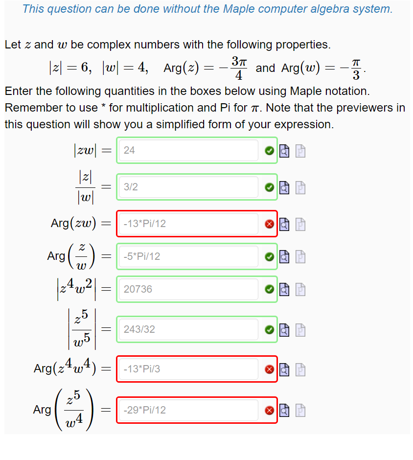 This question can be done without the Maple computer | Chegg.com
