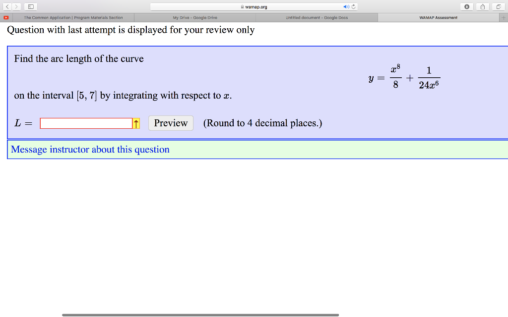 Solved wamap.org The Common Application Program Materials | Chegg.com