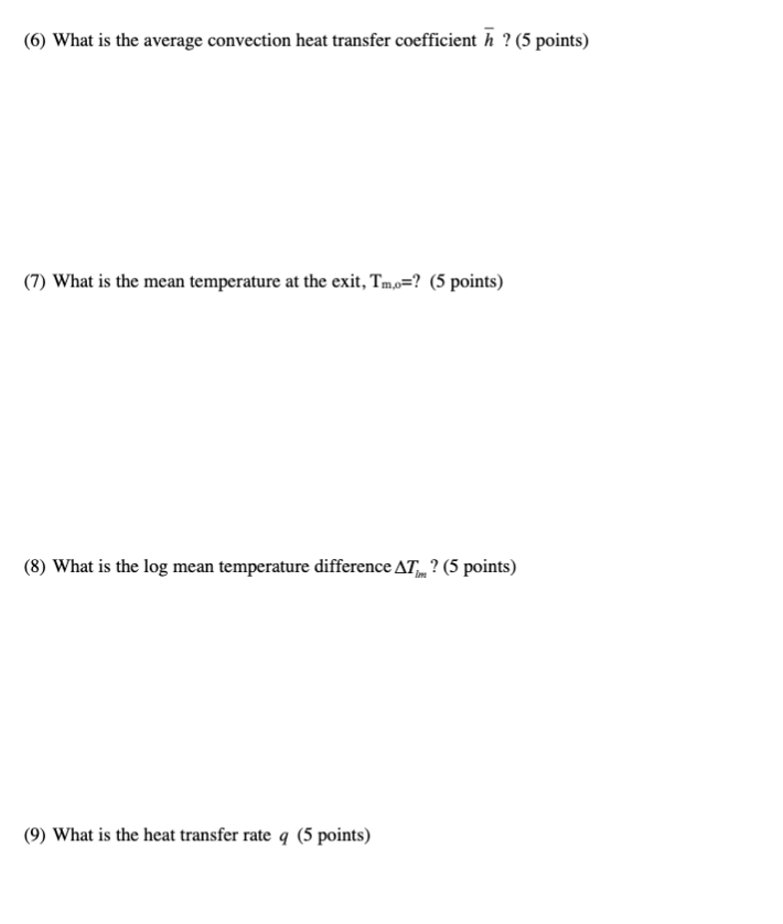 Solved Problem #2: Internal Flow (Chapter 8) Total: 34 | Chegg.com
