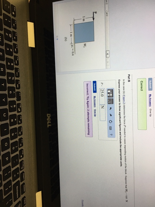 Solved Correct Part B in the case (b) (Figure 2) determine | Chegg.com Solved Correct Part B in the case (b) (Figure 2) determine | Chegg.com