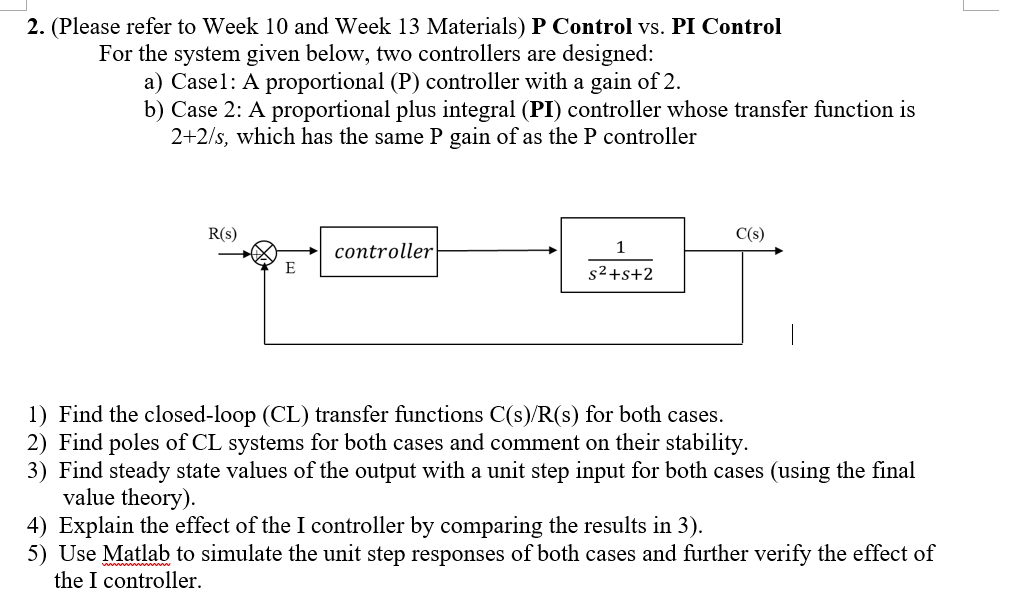 Solved 2. (Please refer to Week 10 and Week 13 Materials) P | Chegg.com