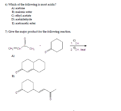 Solved 1) What is the major alkene formed in the following | Chegg.com