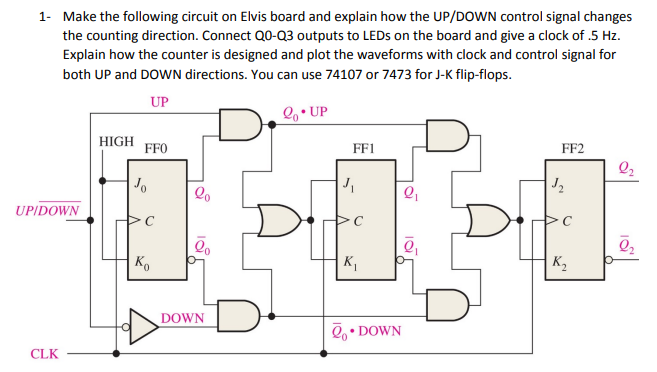 Solved Implement the circuit attached in Multisim. Connect | Chegg.com
