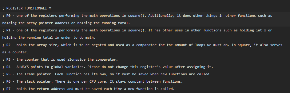 C Programs in Assembly and The Runtime Stack | Chegg.com