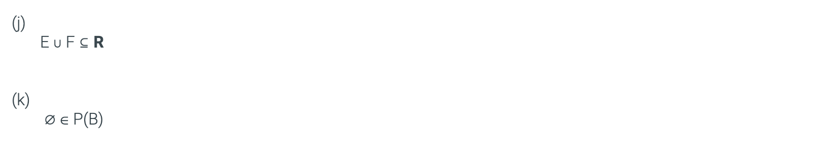 Solved Exercise 3.4.4: Set operations, part 2. i About Sets | Chegg.com