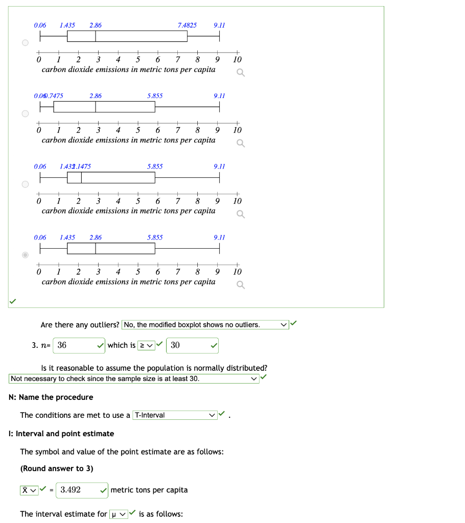 Solved Are There Any Outliers No The Modified Boxplot 
