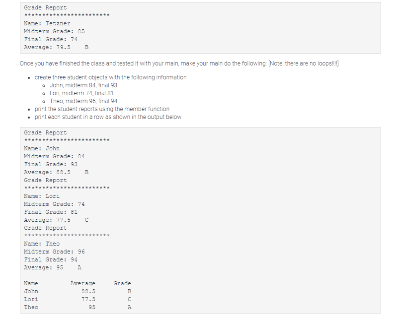 Solved Create the class described by the UML and directions | Chegg.com