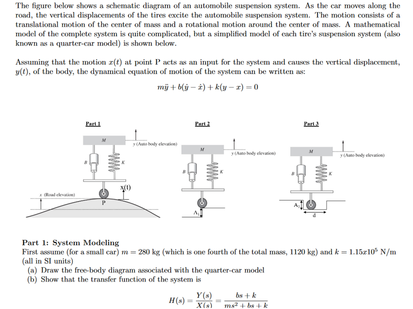 Solved The figure below shows a schematic diagram of an | Chegg.com