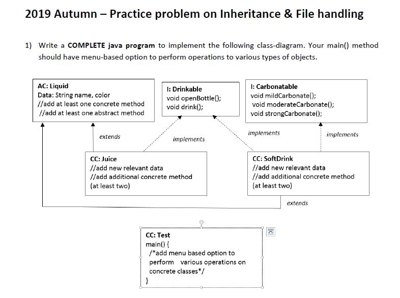 2) Consider a java console application for the | Chegg.com