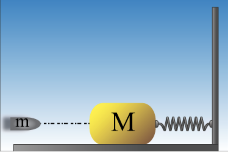 Solved (7\%) Problem 6: A massless spring, with force | Chegg.com