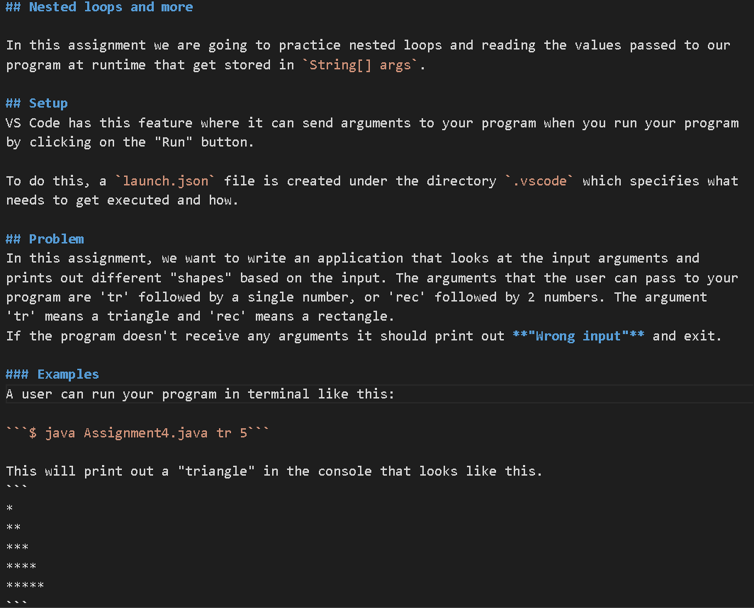 Solved ## Nested loops and more In this assignment we are | Chegg.com