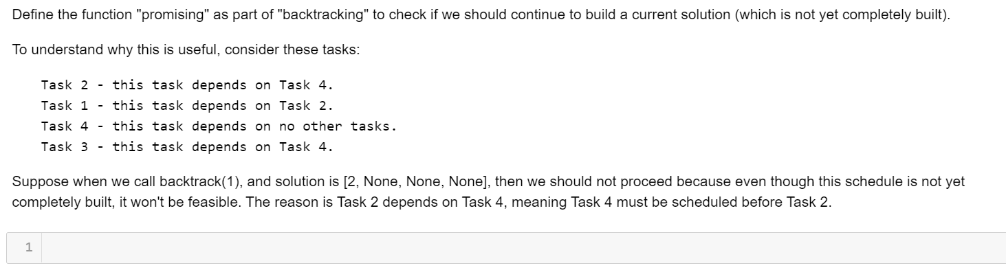 Look, if you don't know about backtracking that is | Chegg.com