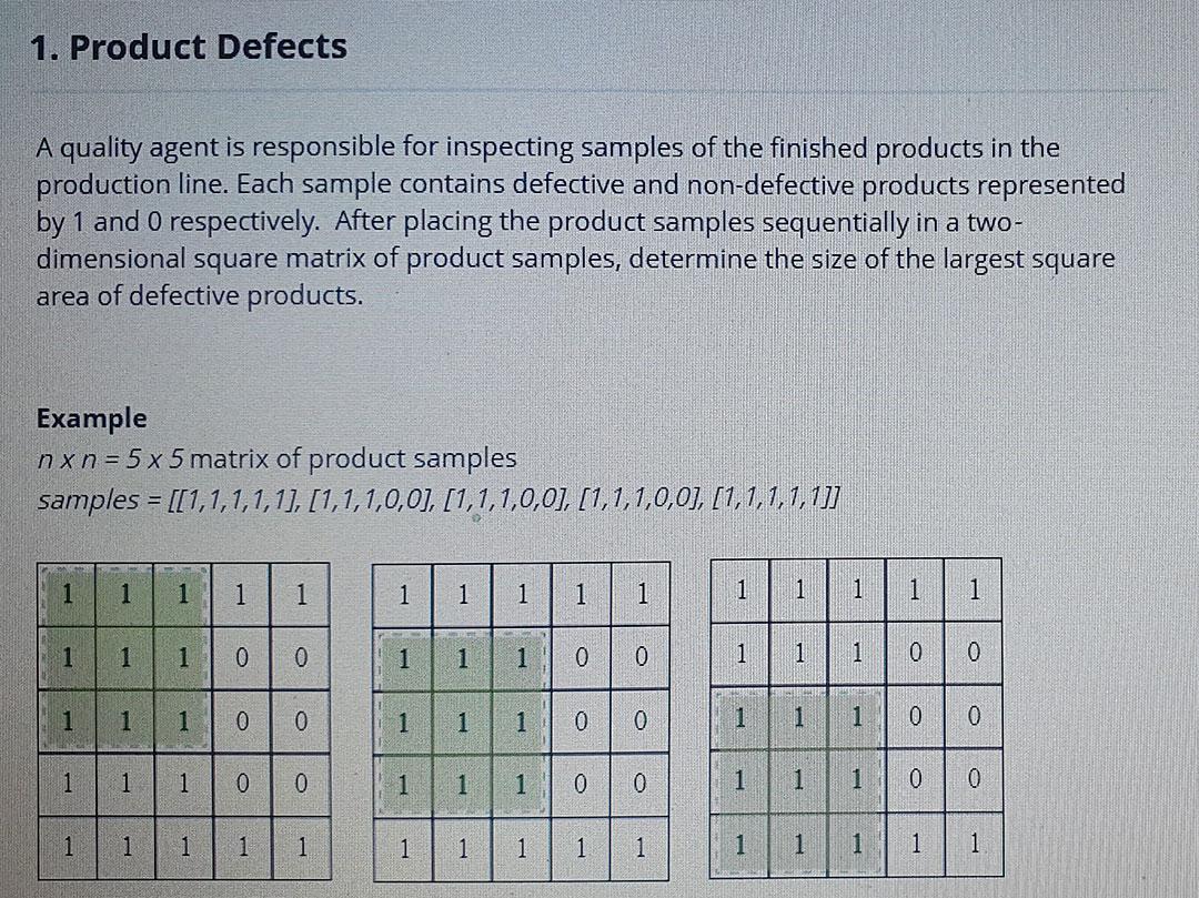 1. Product Defects A quality agent is responsible for | Chegg.com