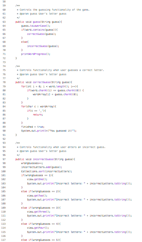 JAVA: MUST USE ALL FILES PROVIDED ***HangmanMain.java | Chegg.com JAVA: MUST USE ALL FILES PROVIDED ***HangmanMain.java | Chegg.com