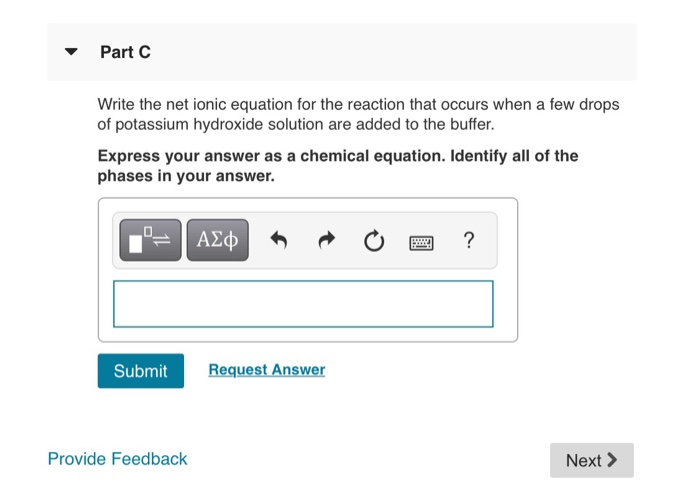Solved Review Constants I Periodic Table A buffer is | Chegg.com