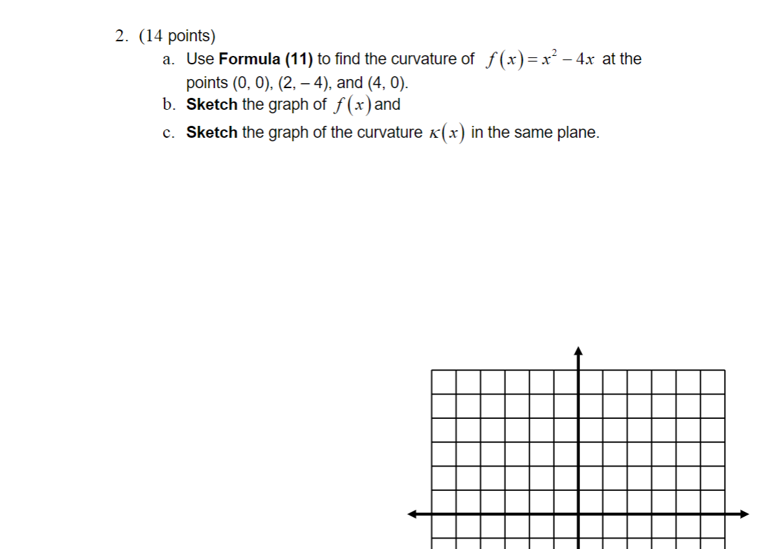 Solved 2. (14 points) a. Use Formula (11) to find the | Chegg.com Solved 2. (14 points) a. Use Formula (11) to find the | Chegg.com