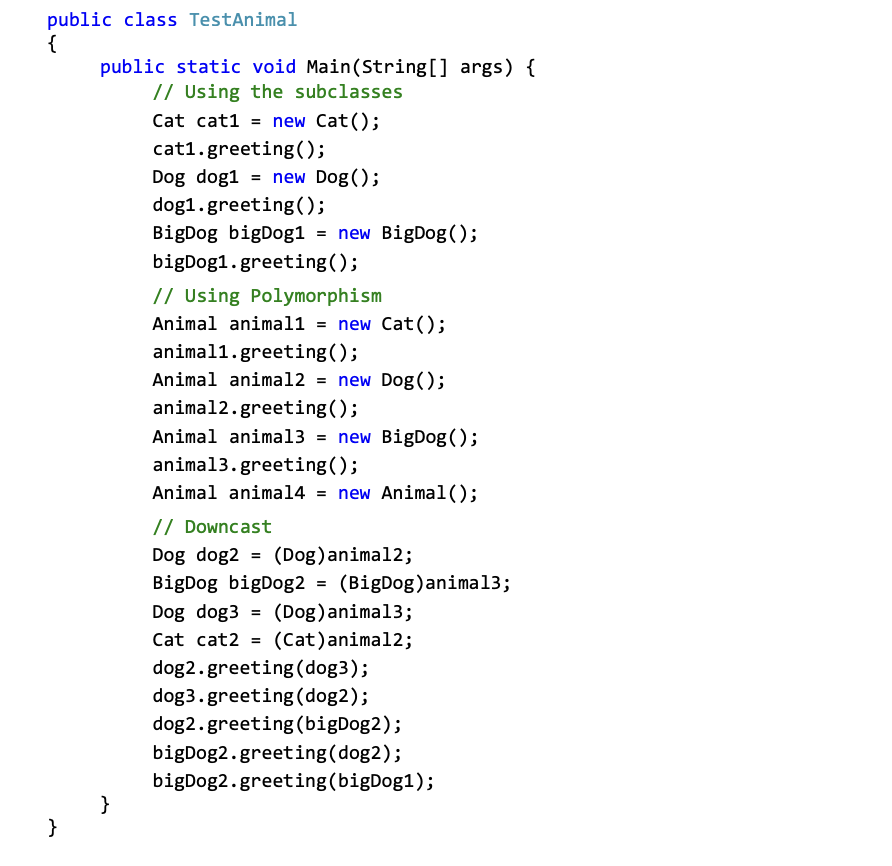 Solved Please provide the UML Diagram of the classes and | Chegg.com