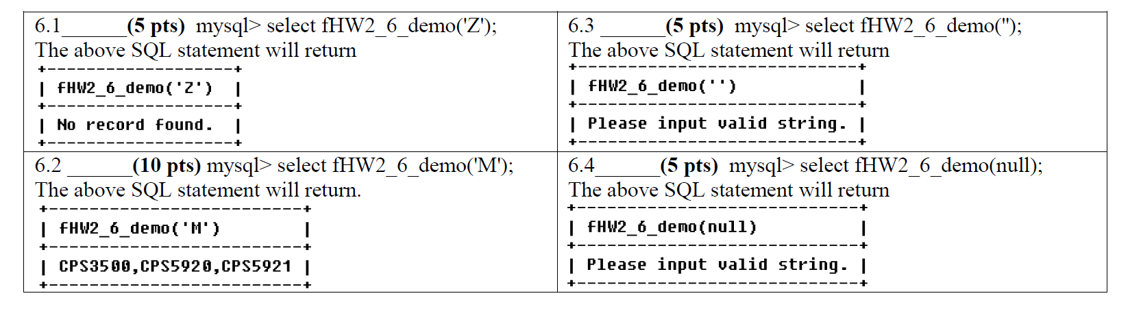 Solved Please write a stored function named Course_Finder() | Chegg.com