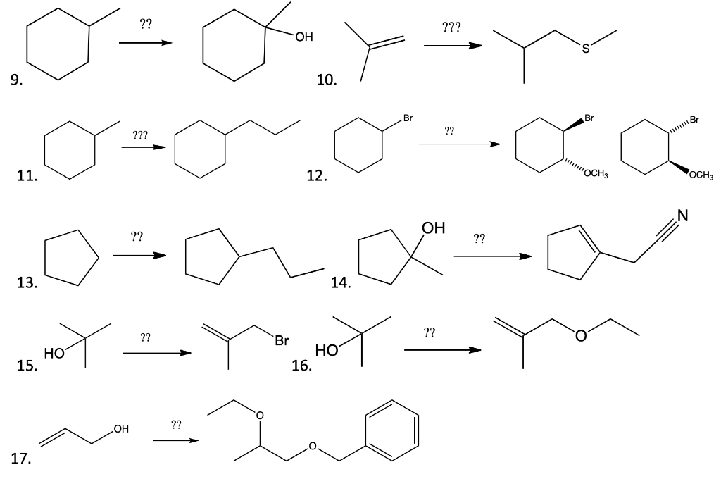Solved Provide a reasonable synthesis that transforms the | Chegg.com