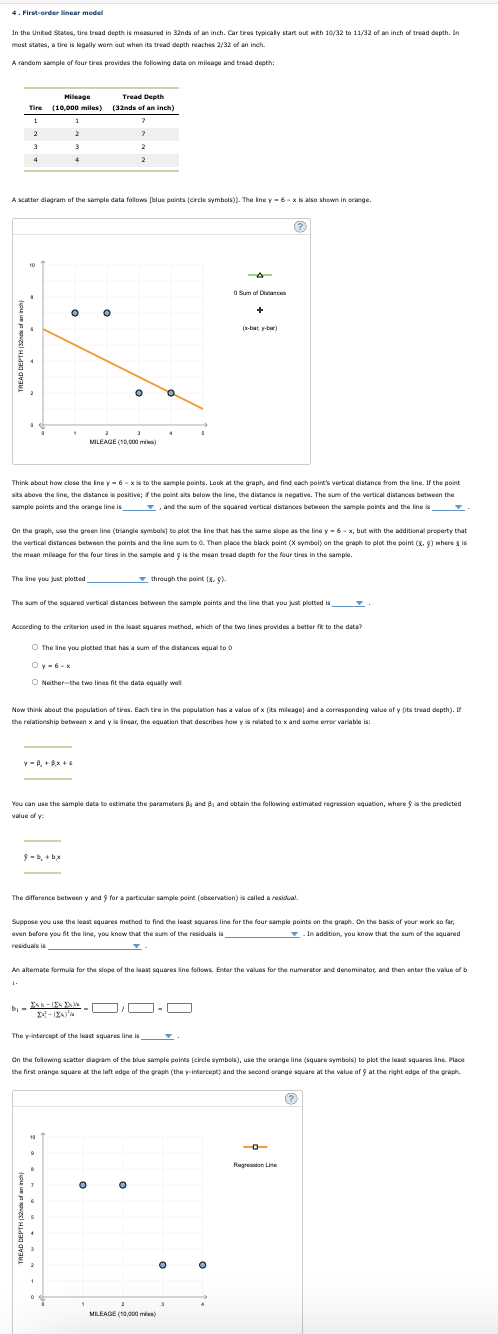 Solved 4. First-order linear model In the United States, | Chegg.com