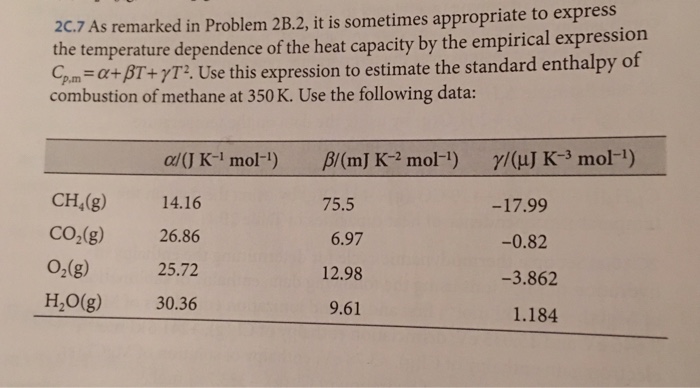 Solved 2C.7 As remarked in Problem 2B.2, it is sometimes | Chegg.com