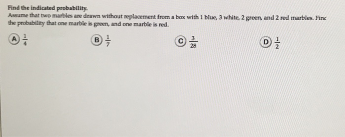Solved Find the indicated probability. Assume that two | Chegg.com