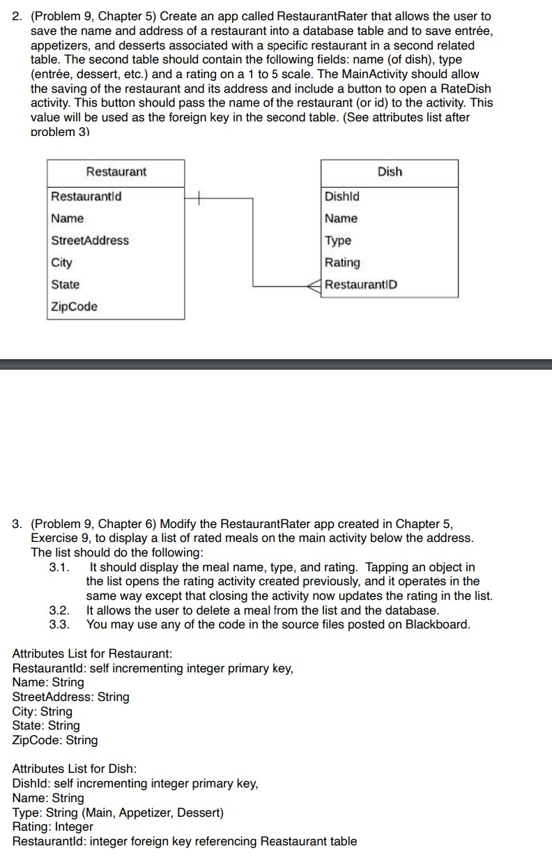 2. (Problem 9, Chapter 5) Create an app called | Chegg.com