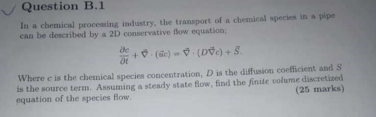 Solved B Using The Finite Element Method Discretize The 2d