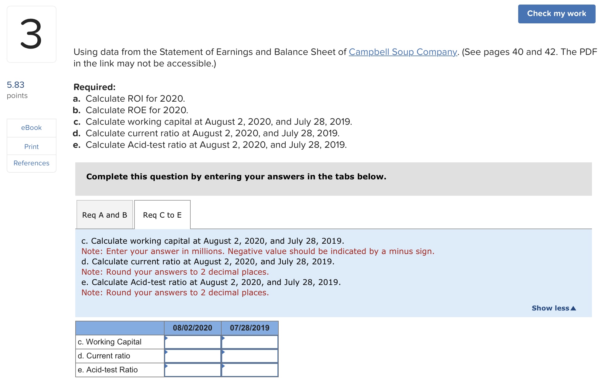 Solved in the link may not be accessible.) Required: a. | Chegg.com