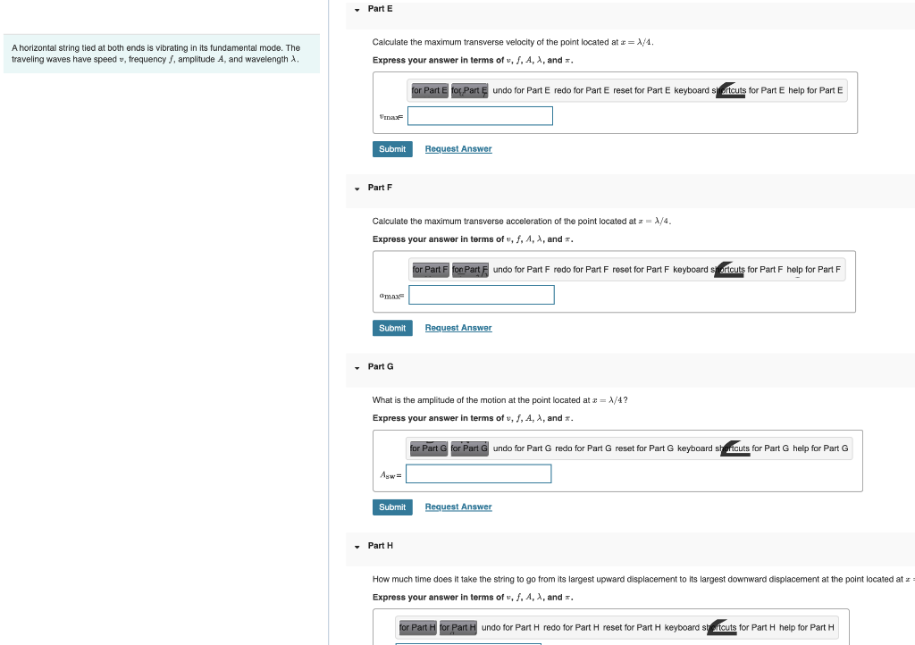 Solved A horizontal string tied at both ends is vibrating in | Chegg.com