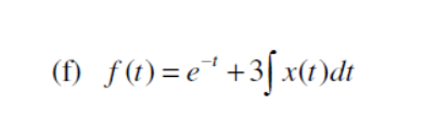 Solved Do the Laplace transform of the following time-domain | Chegg.com