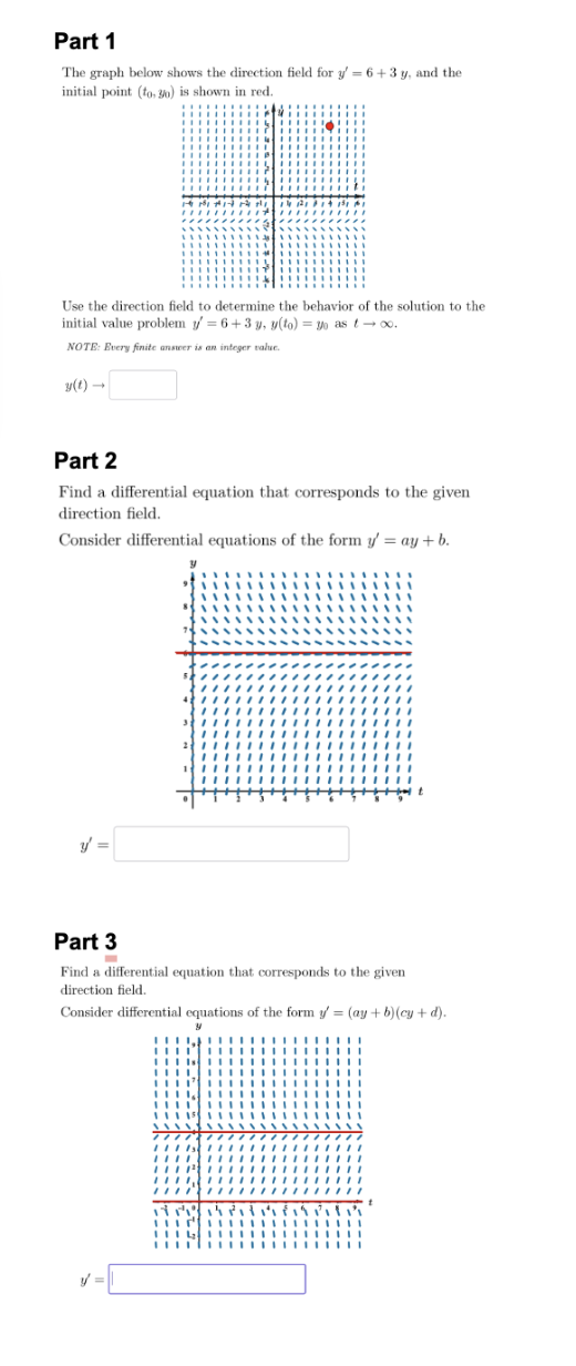 Solved Please complete ALL BOTH PART 1, ﻿PART 2, ﻿PART | Chegg.com