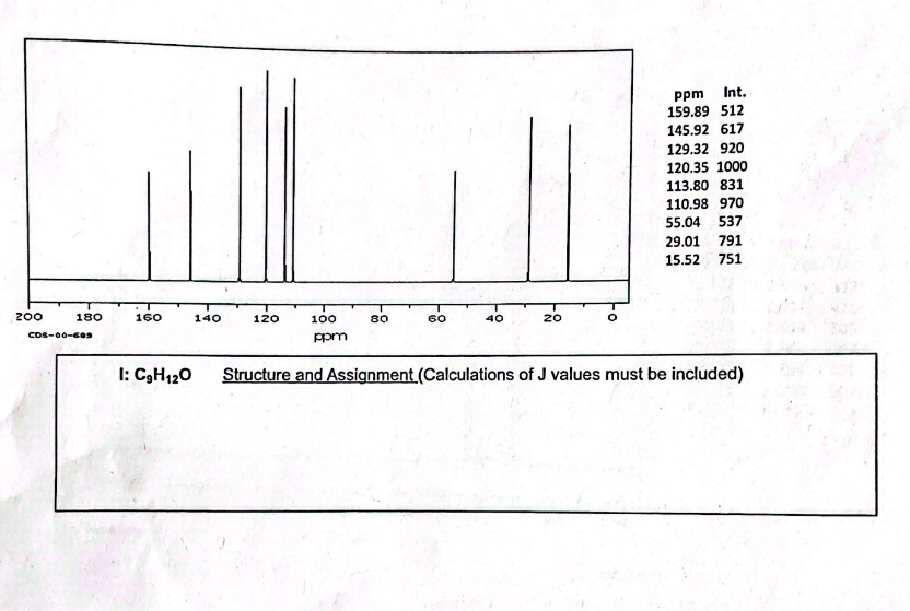 Solved NMR Based on the image below, please determine a) | Chegg.com