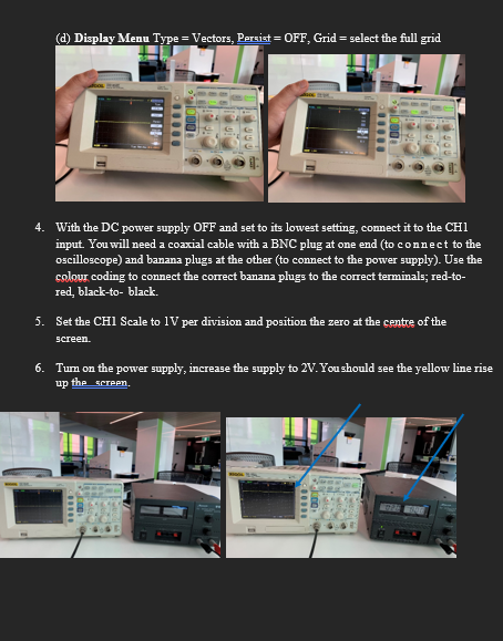 Part A - Learning to use an oscilloscope: DC signals | Chegg.com