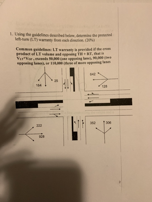 Solved 1. Using the guidelines described below, determine | Chegg.com