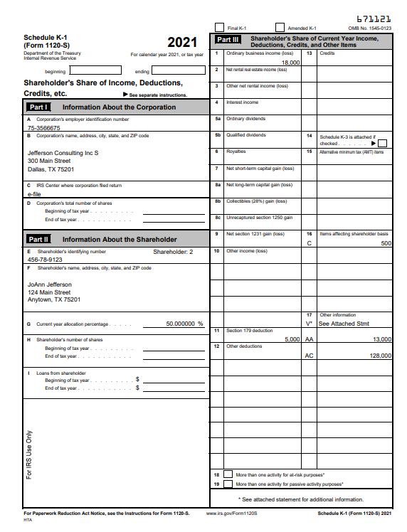 Instructions: Tax return 1-3: Assuming Jay and JoAnn | Chegg.com