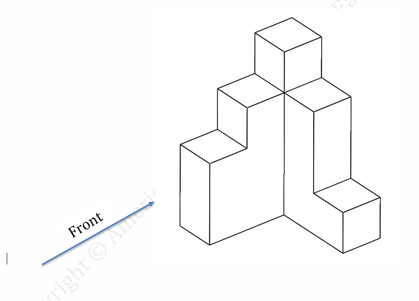 Solved For the below object, drawing the Multiview | Chegg.com