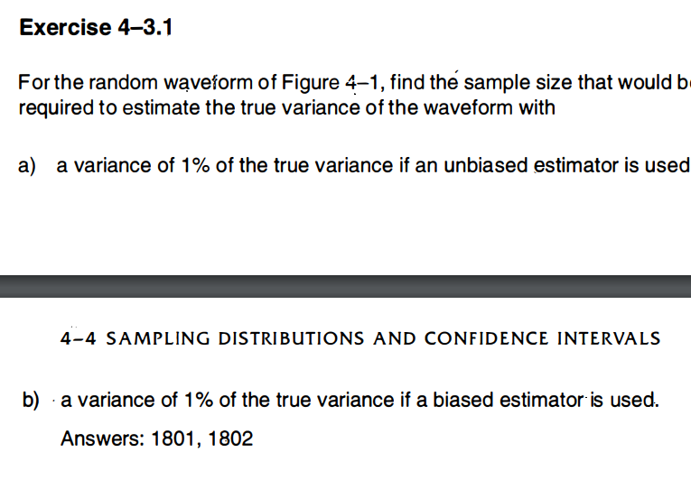 Solved For the random waveform of Figure 4−1, find the | Chegg.com