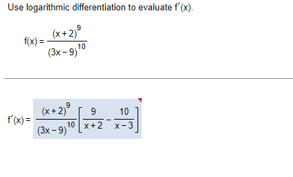 Solved HelloCan you please explain using logarithmic | Chegg.com