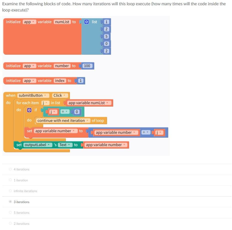 Solved Examine the following blocks of code. How many | Chegg.com Solved Examine the following blocks of code. How many | Chegg.com