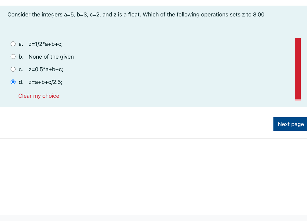 Solved Assume proper initialization, what is the output of: | Chegg.com