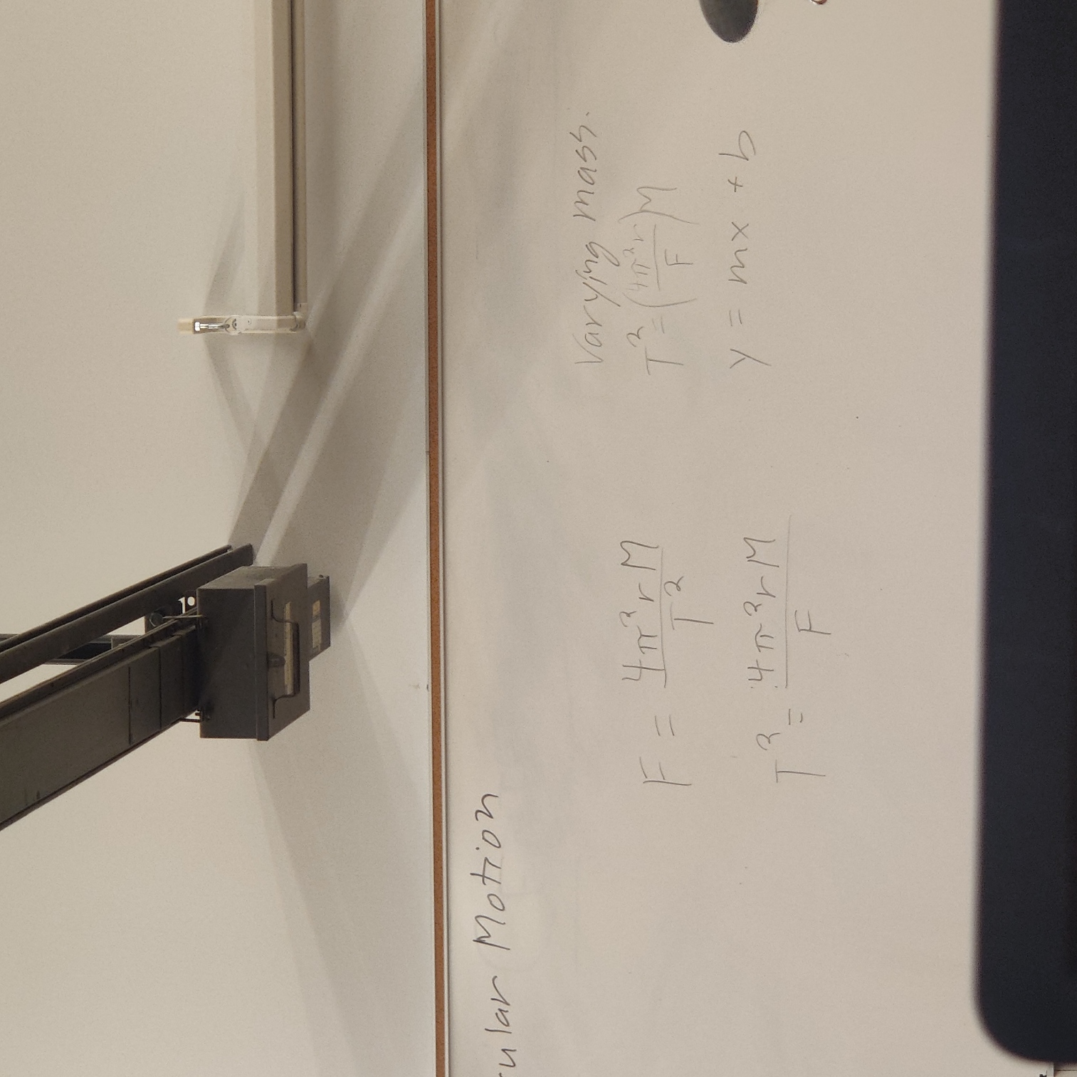 Solved Table 1. Data for five trials of varying mass.ular | Chegg.com